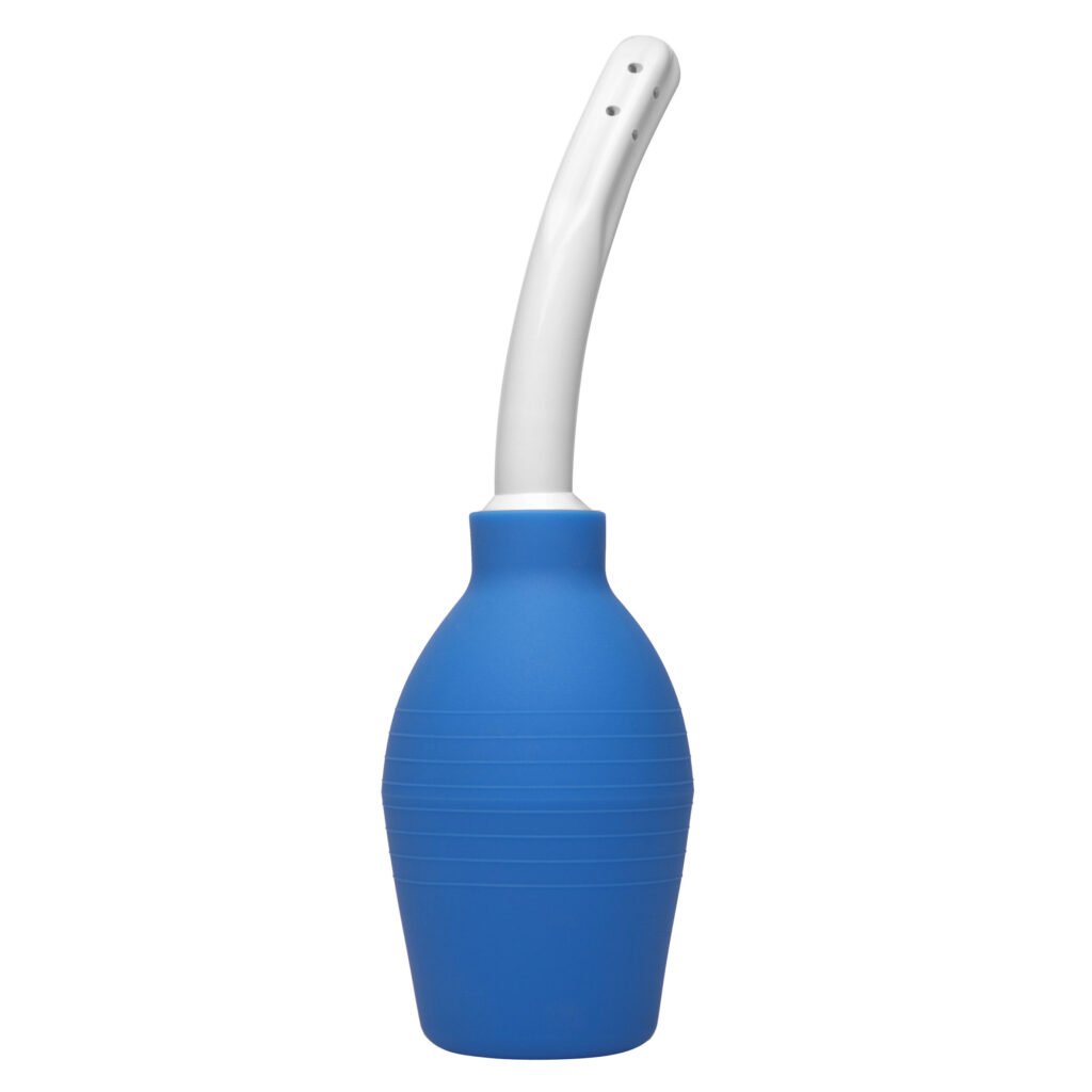 Blue Douche And Enema Flush Bulb - The UniVerSi-TOY