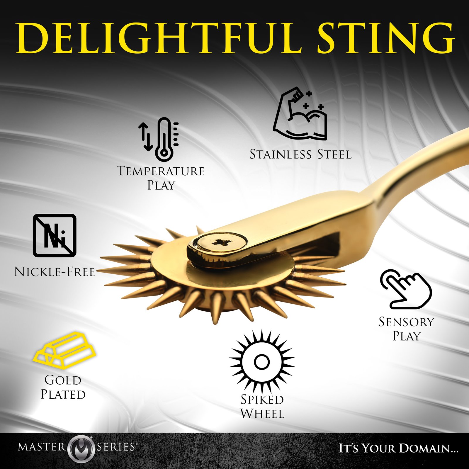 Gold Sensation Wartenberg Wheel - The UniVerSi-TOY